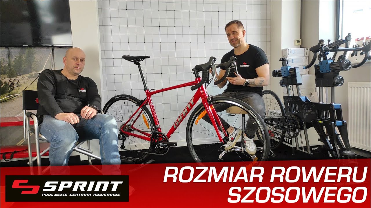 JAK DOBRAĆ ROZMIAR roweru szosowego? - YouTube