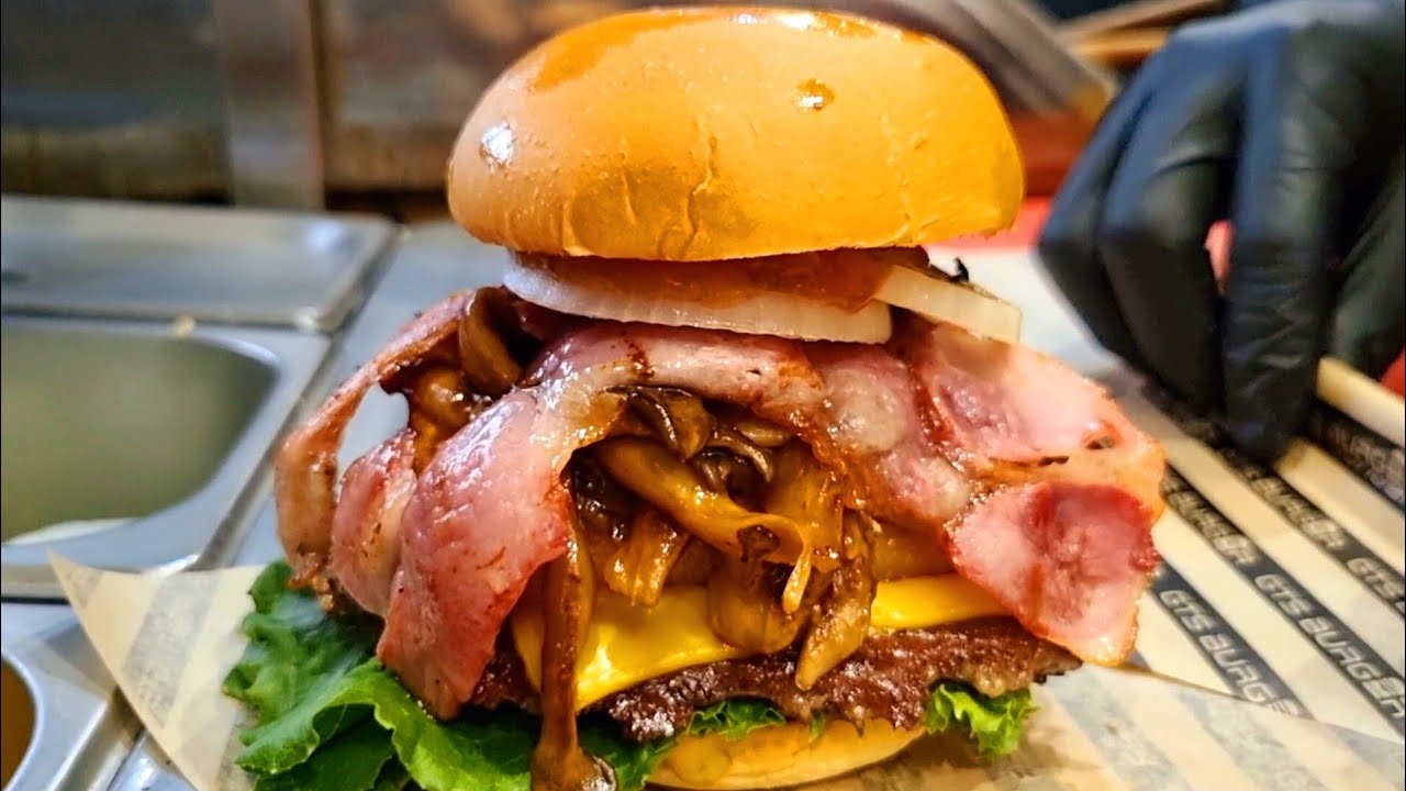 GTS Burger that even BTS hasn't tried yet. Trendy Korean Gourmet Burger ...