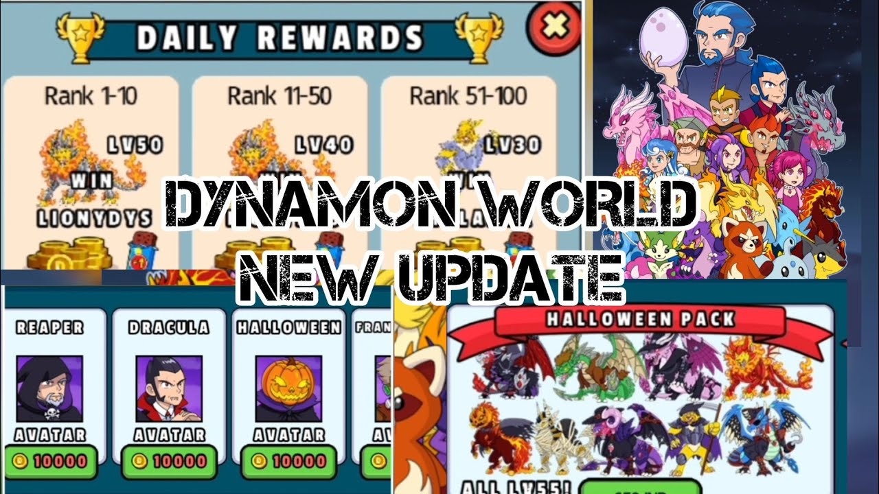 new update in dynamons world || dynamon world new changes 😱😱 || # ...