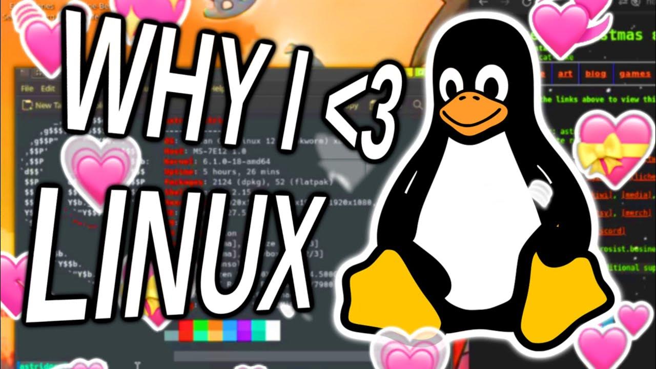 why i love linux - YouTube