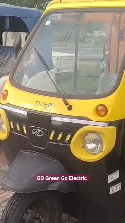 Treo plus electric auto l Mahindra electric e rickshaw 2024 l - YouTube
