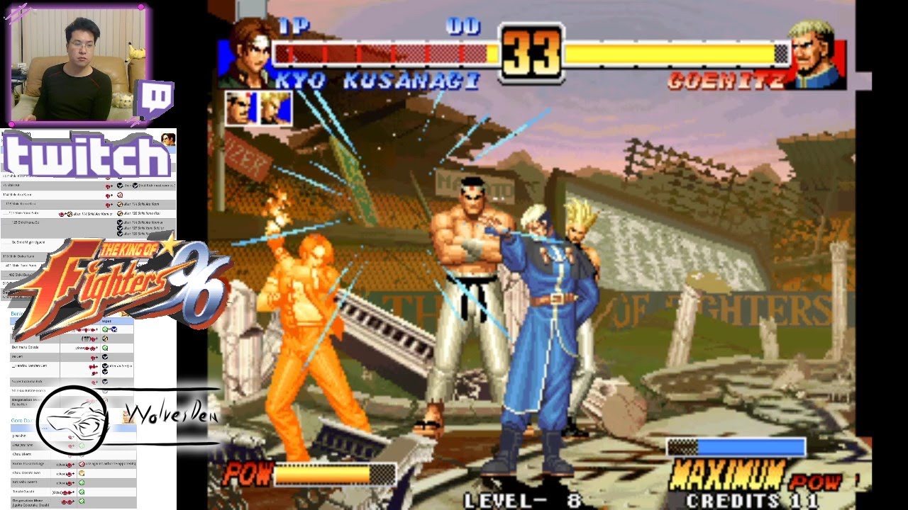 (ARC) KOF '96 - Hero Team - Part 1 - Level 8 - Finish - YouTube