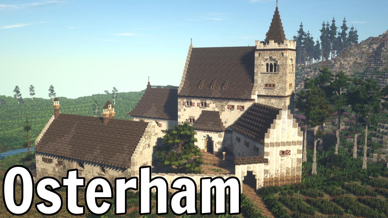 Small Minecraft Manor Outside the City | Osterham 29 - YouTube
