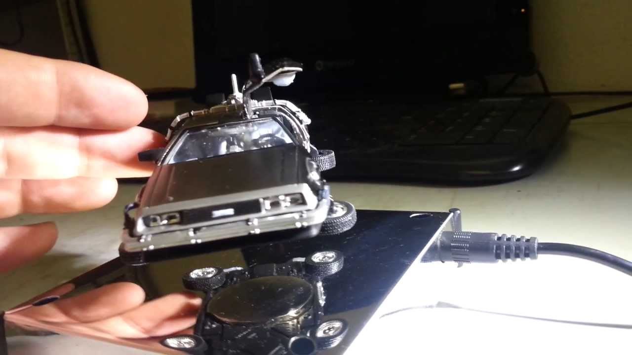 Levitating - Flying DeLorean v2.0 - YouTube