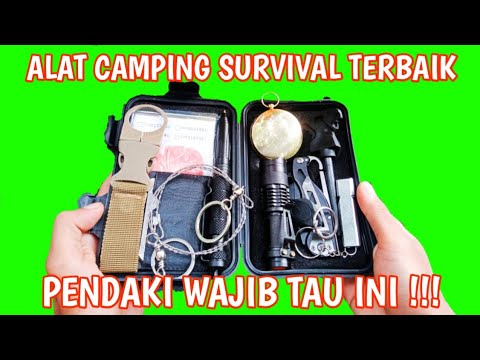 Alat survival camping multifungsi - PENDAKI HARUS TAU !!! - YouTube