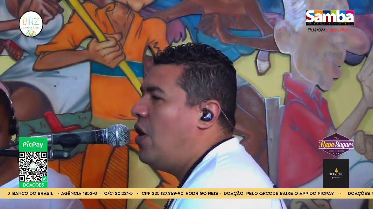 🎥 BAR SAMBA | – LIVE – ⁣⁣⁣⁣com Sombrinha e Grupo Samba Bar - YouTube