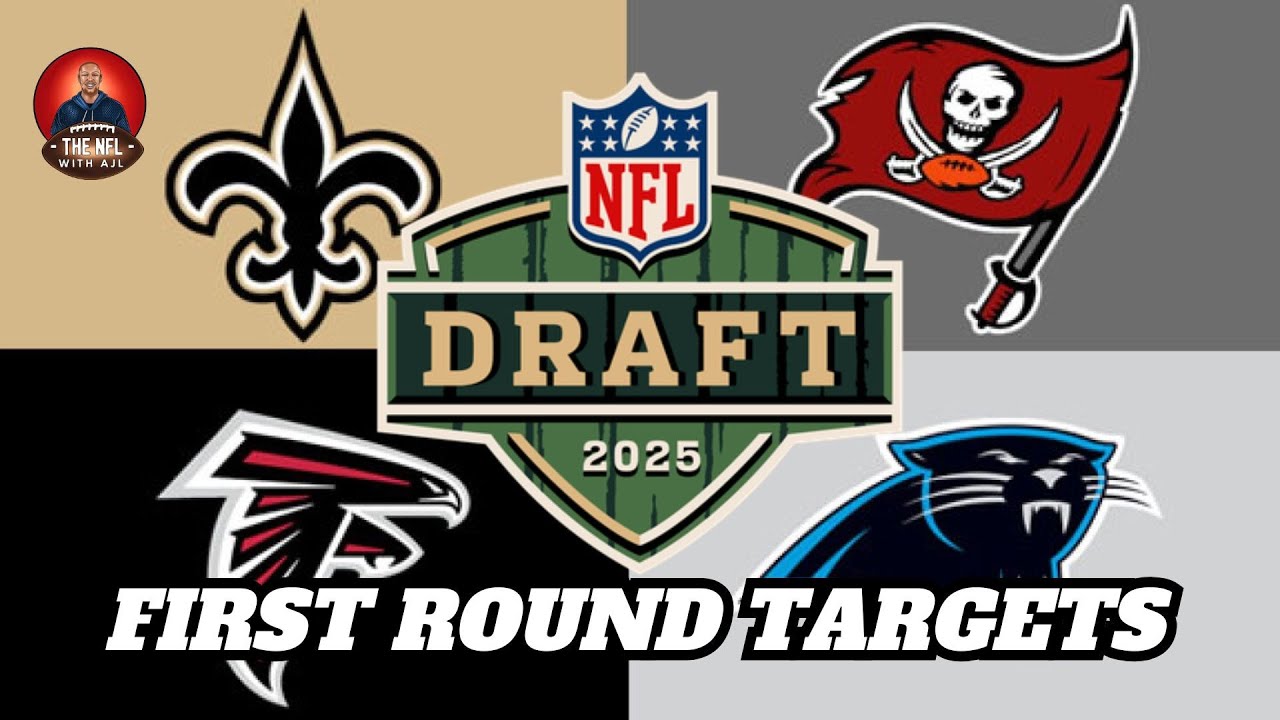 NFL Draft First Round Targets For Every NFC South Team (2025) - YouTube