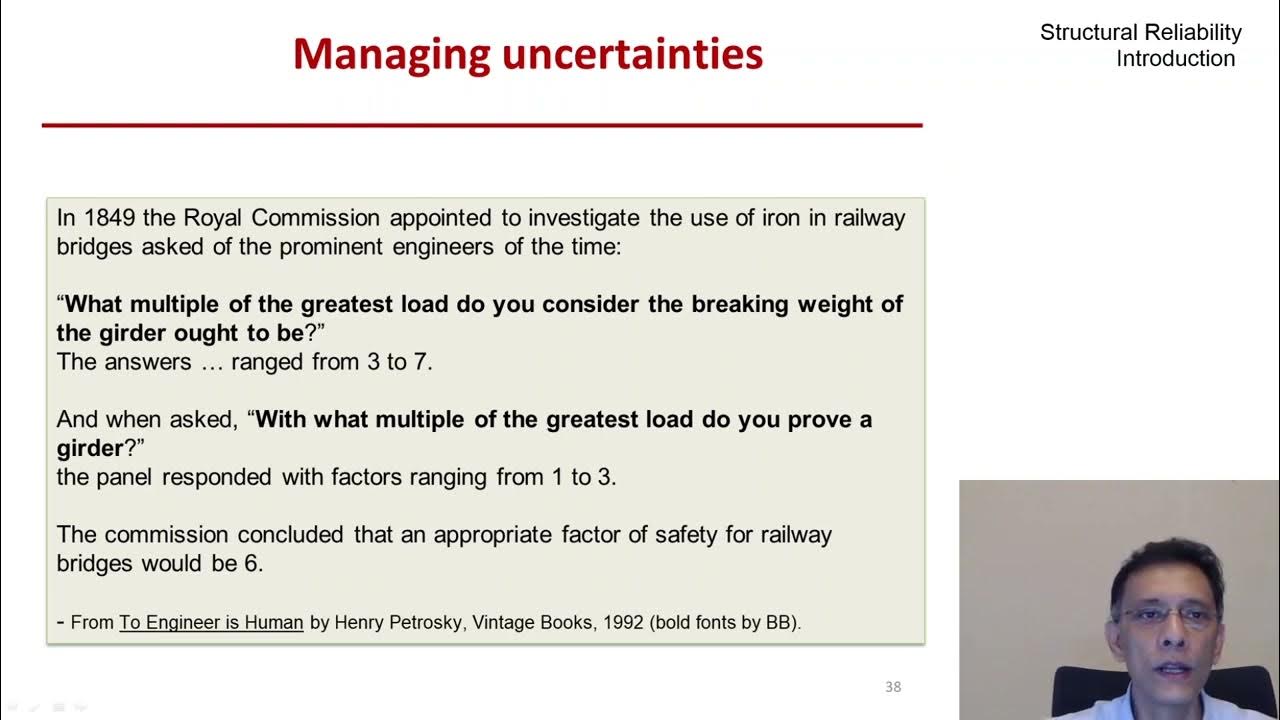 Structural Reliability - Lecture 1 module 8 - YouTube