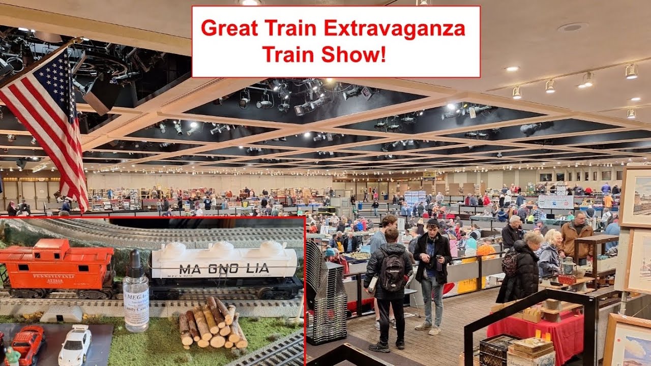 2023 Great Train Extravaganza Train Show Haul and Tour - YouTube