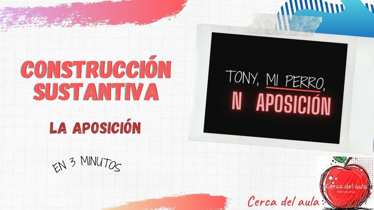 Construcción sustantiva: la aposición - YouTube