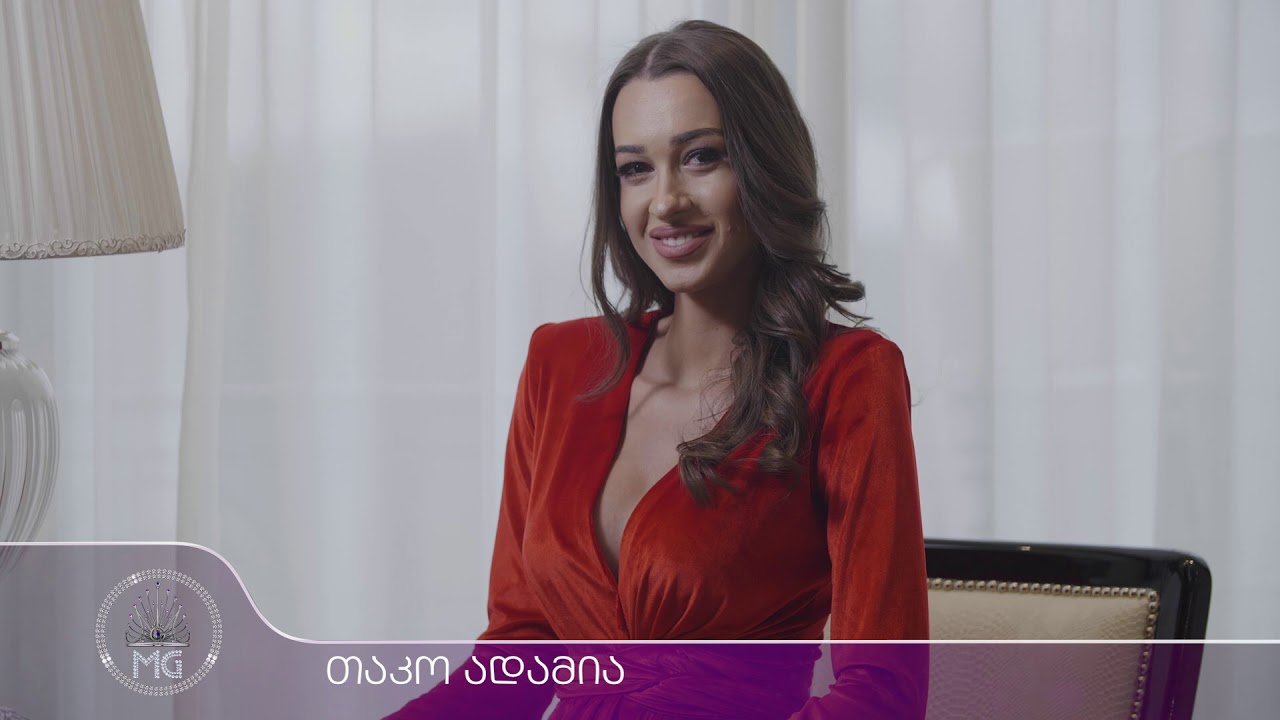 Miss Georgia 2018 contestant Tako Adamia - YouTube