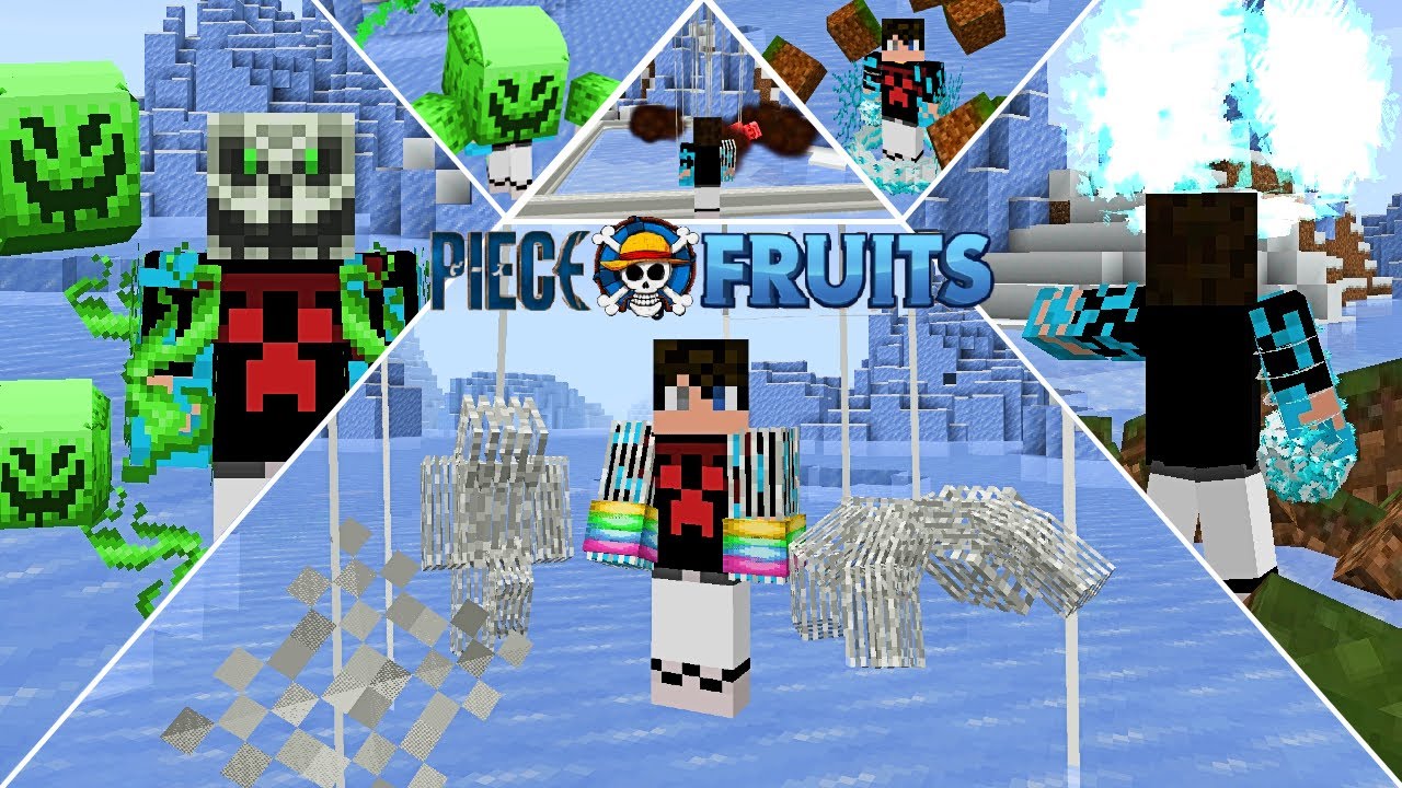 ACTUALIZACION PIECE FRUITS || Addon de ONE PIECE para Minecraft PE ...