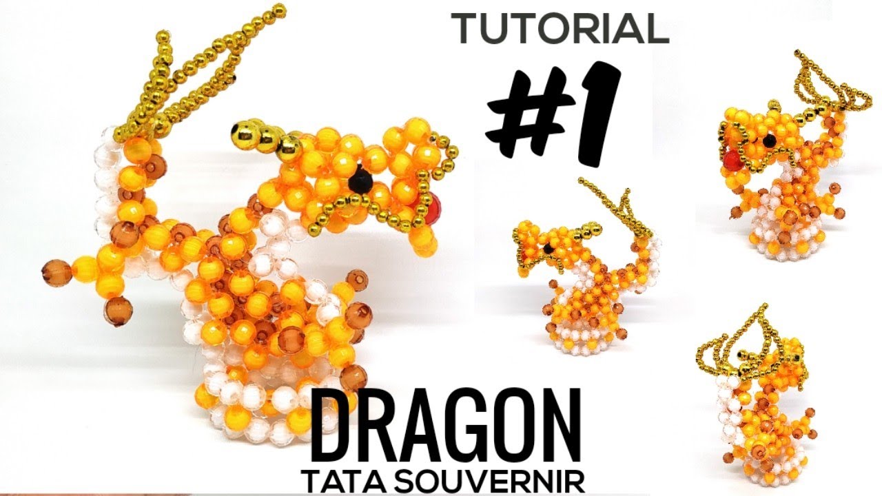 How to bead Dragon Part 1 - YouTube