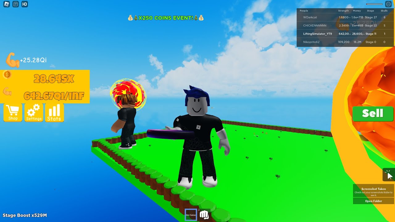 I Unlocked Stage 11?!?! | Roblox Almighty's Lifting Simulator - YouTube