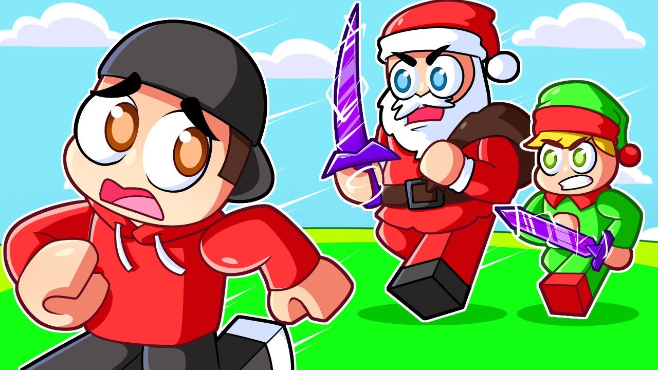 *NEW* SANTA vs ELVES GAME MODE In Blade Ball Is Insane!!! - YouTube