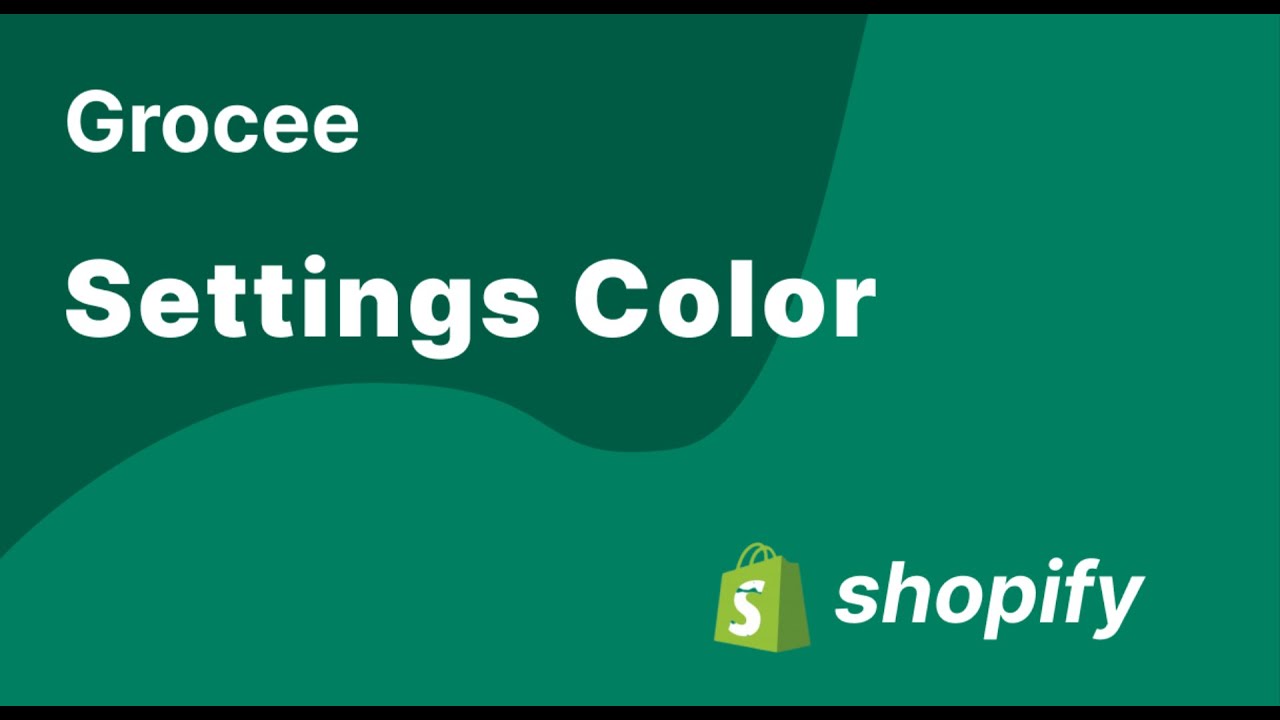 Shopify Theme color settings | Color scheme | Dark Version | Gradient ...