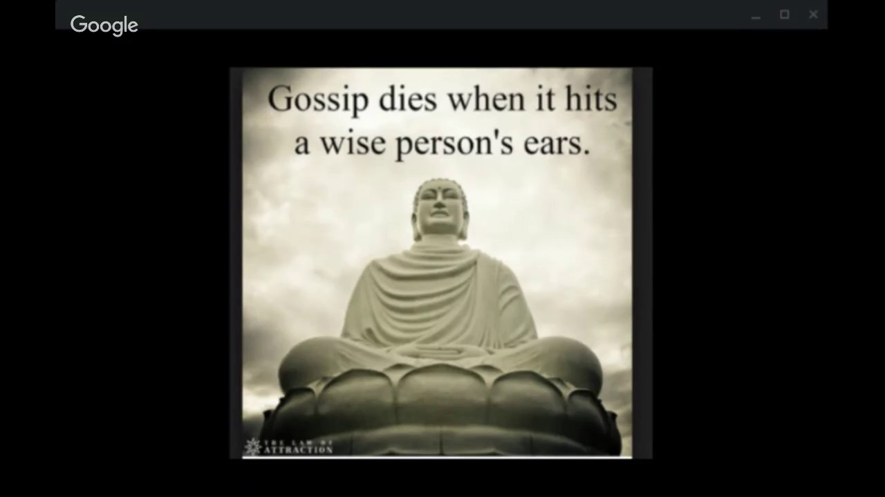 Thorough Thursday: Gossip Dies when it Reaches the Ears of the Wise ...