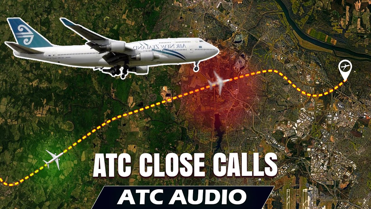 ATC Close Calls Washington Airport | ATC Audio - YouTube
