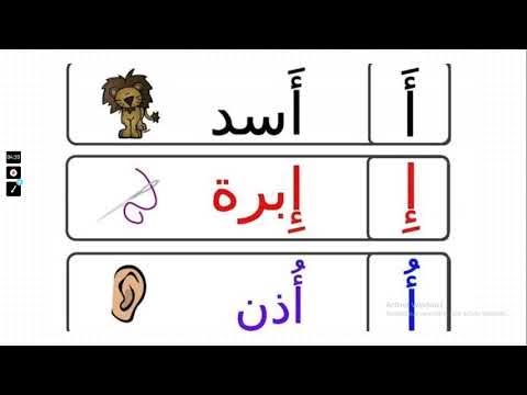 How To Pronounce Arabic Alphabet-the letter ALIF - أَ - YouTube