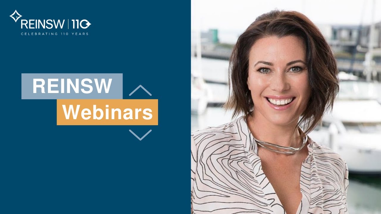 REINSW Webinar | Elevate Your Real Estate of Mind with Tanja Lee - YouTube
