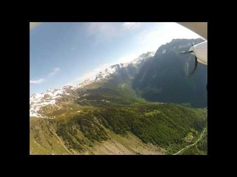 ULM P200 vol montagne Alpe d'Huez - Gap et retour