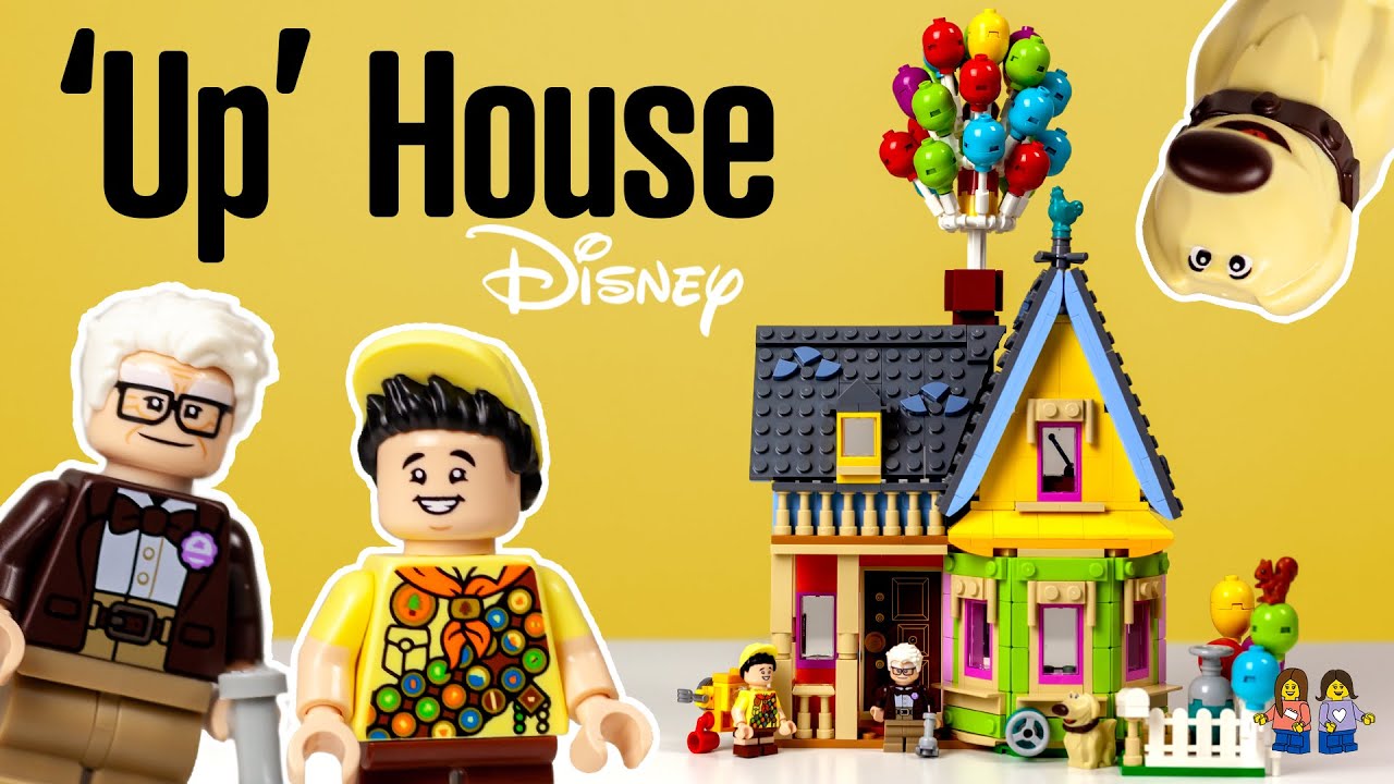 SPEED BUILD | Pixar’s ‘Up’ House LEGO 43217 – Disney 100th Anniversary ...