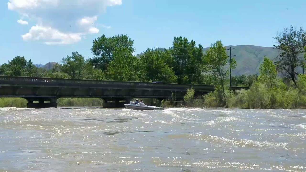 Running mini boats. Payette river. Spring 2017(7) - YouTube