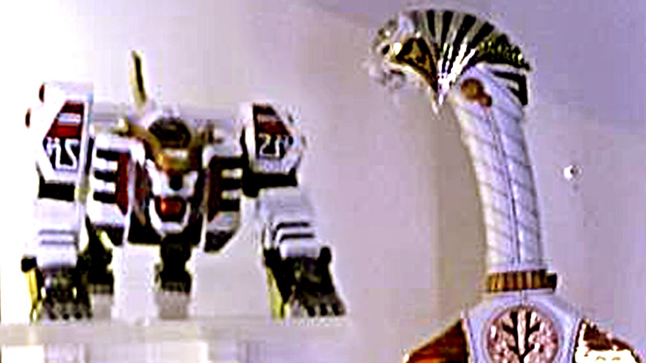 Legacy Tigerzord, Saba, Titanium Ranger Key! (Power Rangers SDCC) - YouTube