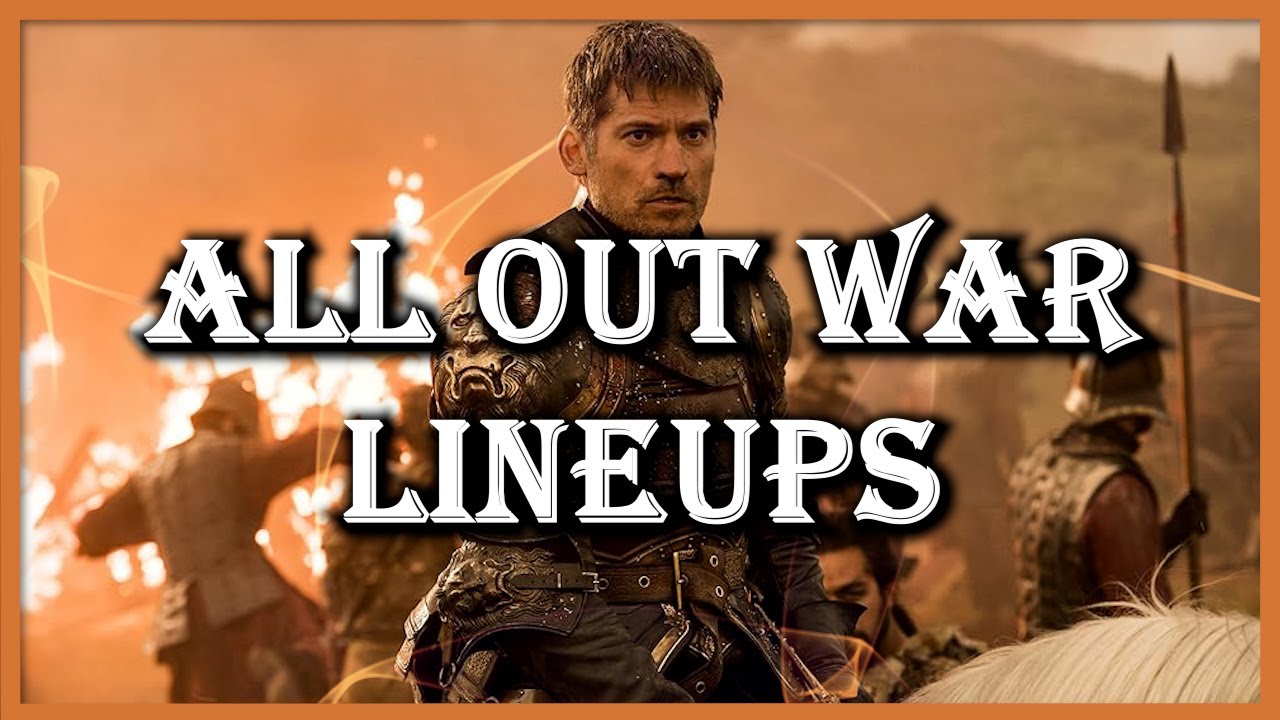 RTS Commander Lineups | AOW Update - GoTWiC - YouTube