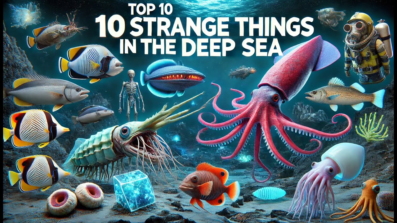 Top 10 Strange Things in Our Ocean - YouTube