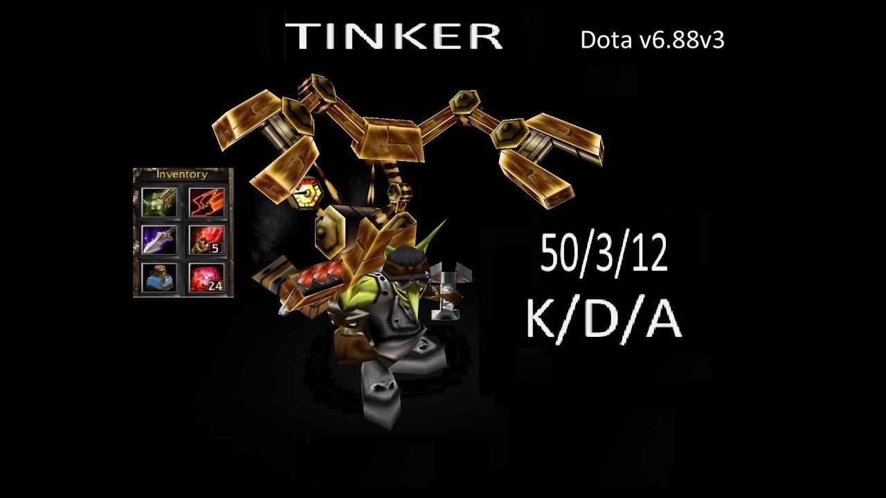DOTA 1 [Gameplay - Tinker (Game public)] 6.88v3 - YouTube