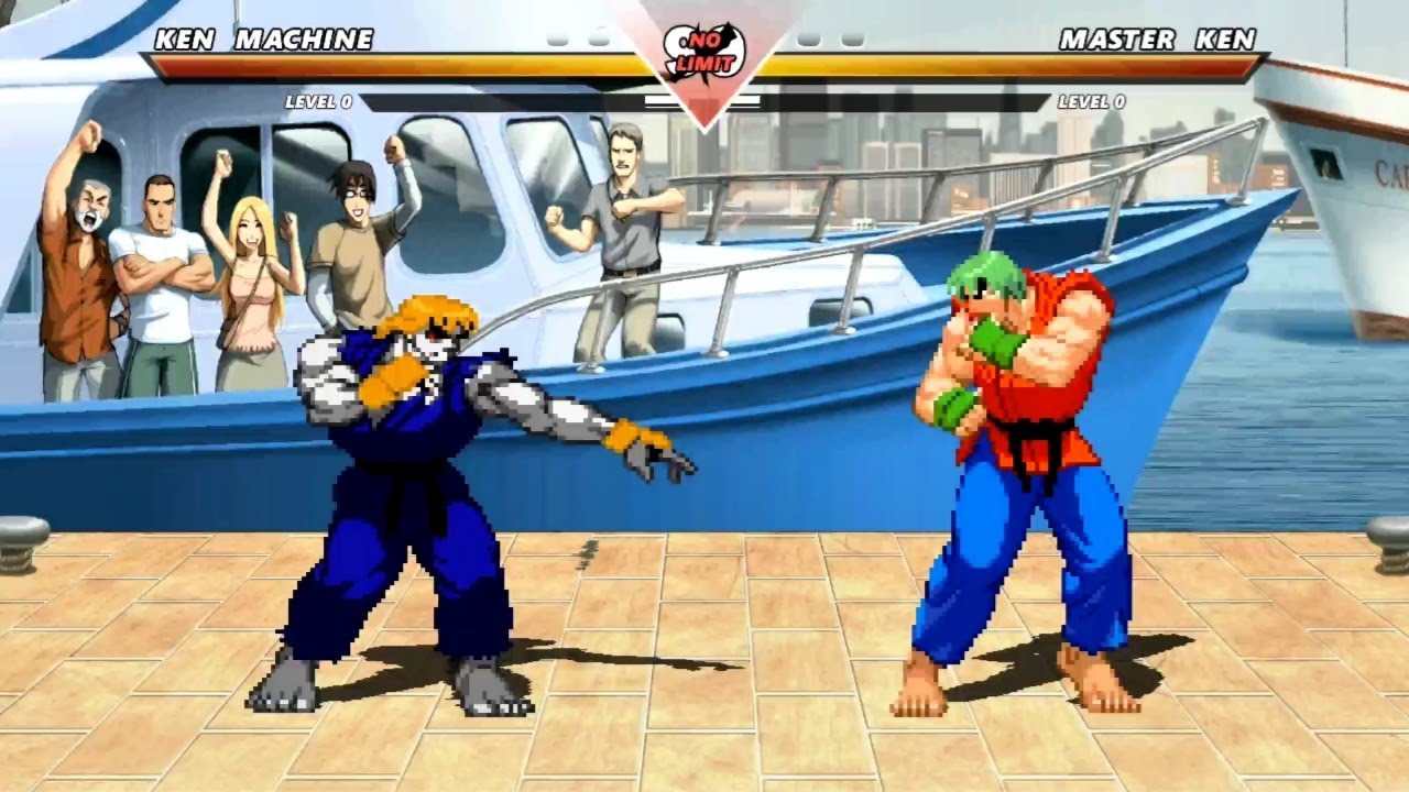 KEN MACHINE vs MASTER KEN - Highest Level Amazing Fight! - YouTube