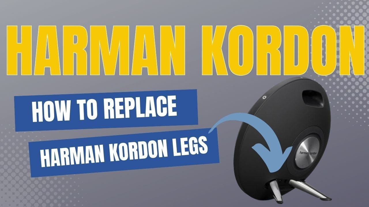 Step-by-Step Guide: Installing Replacement Legs for Your Speaker - YouTube