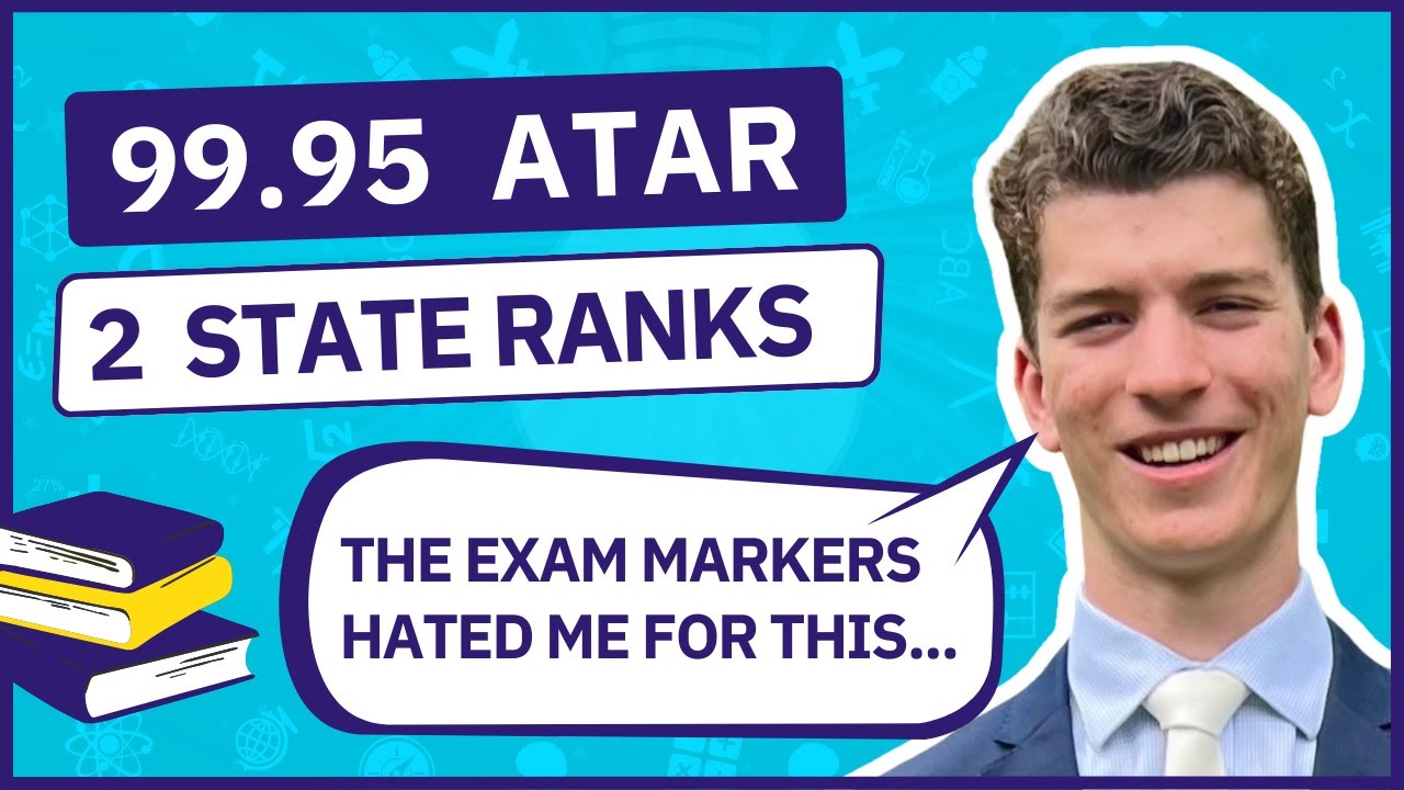 His Study Advice will Shock You...99.95 ATAR Hacks from a State Rank ...