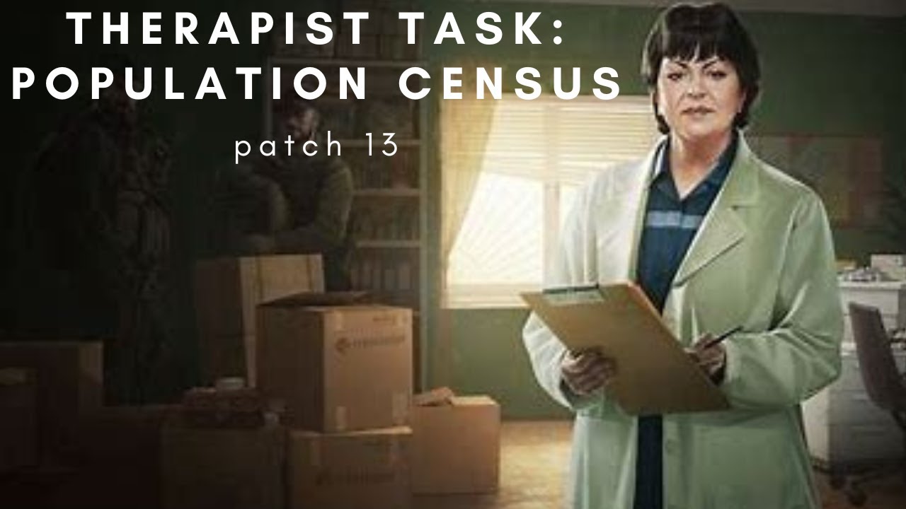 Therapist Task: Population Census - YouTube