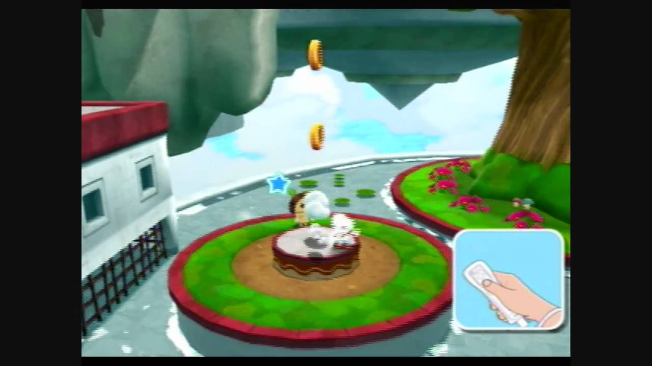 Super Mario Galaxy 2 - Fluffy Bluff Galaxy - Green Star 1 - YouTube