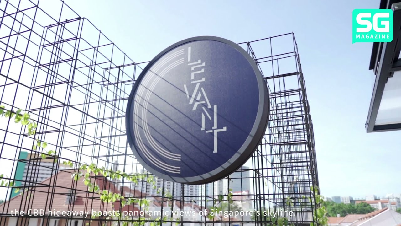 Toast to sunset views at new rooftop bar Levant - YouTube