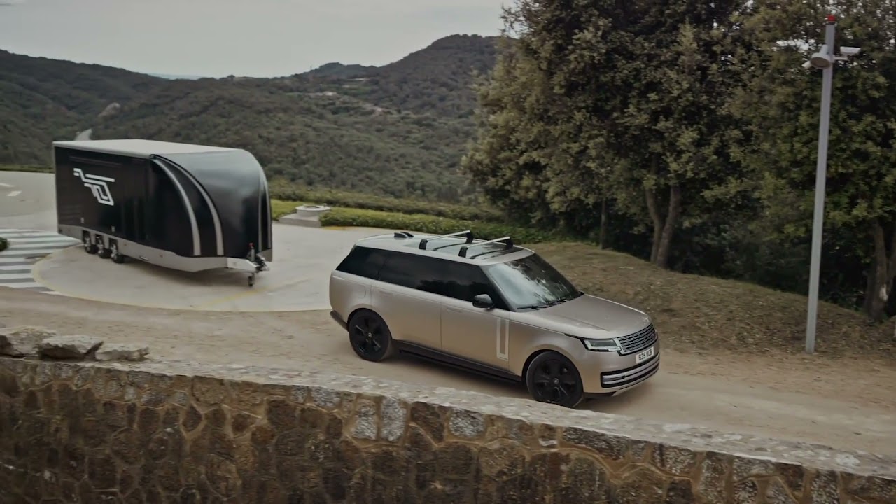 2022 New Range Rover Autobiography LWB in Batumi Gold Driving Video ...