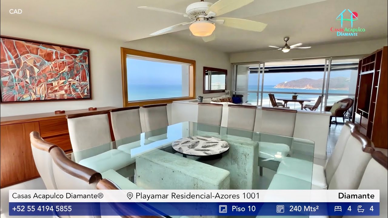 CAD Azores 1001 - Playamar Residencial // Informes Mario Sánchez 55 4194 4855 - YouTube