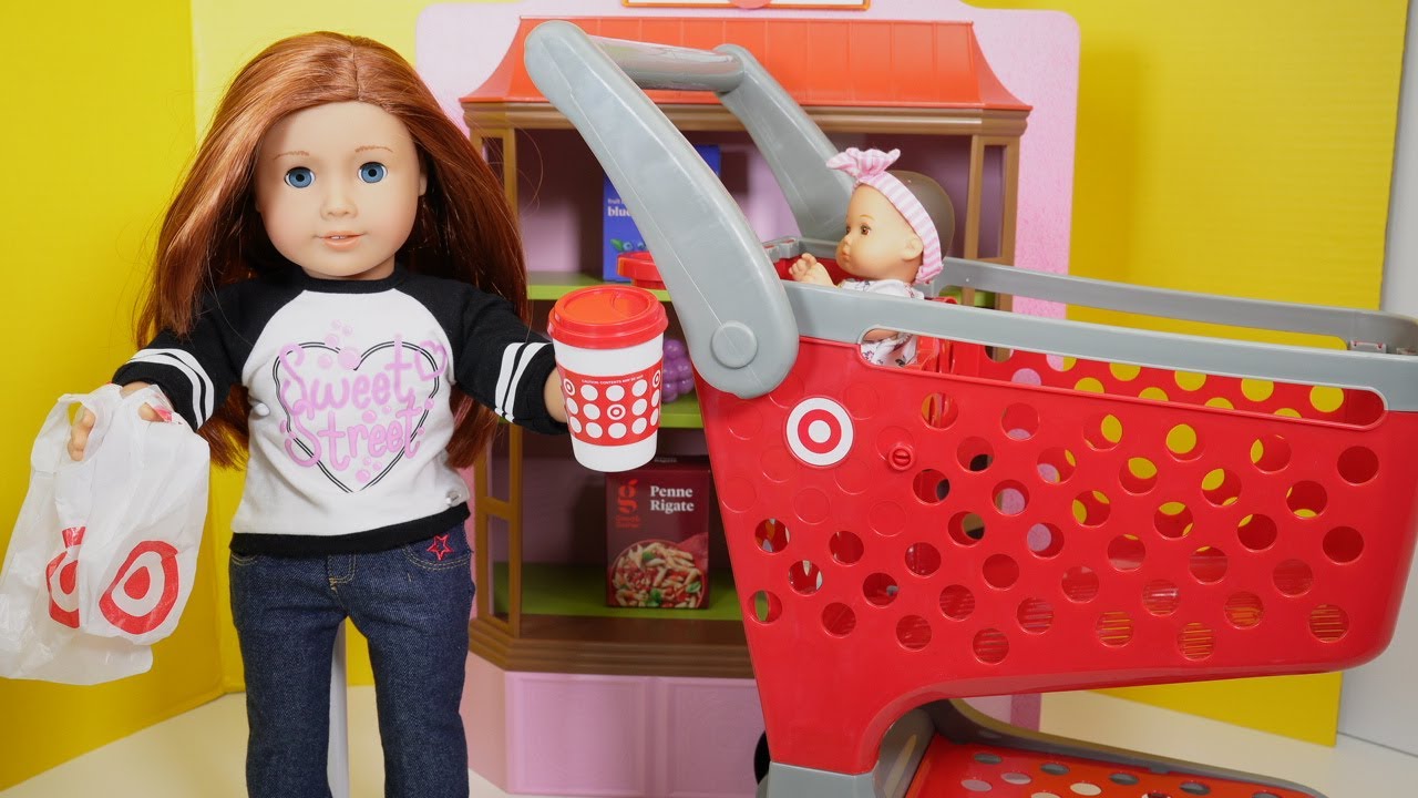Target Mini Shopping Cart Toy - YouTube