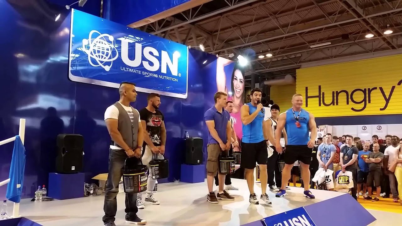 Bodypower 2014 one arm lift - YouTube