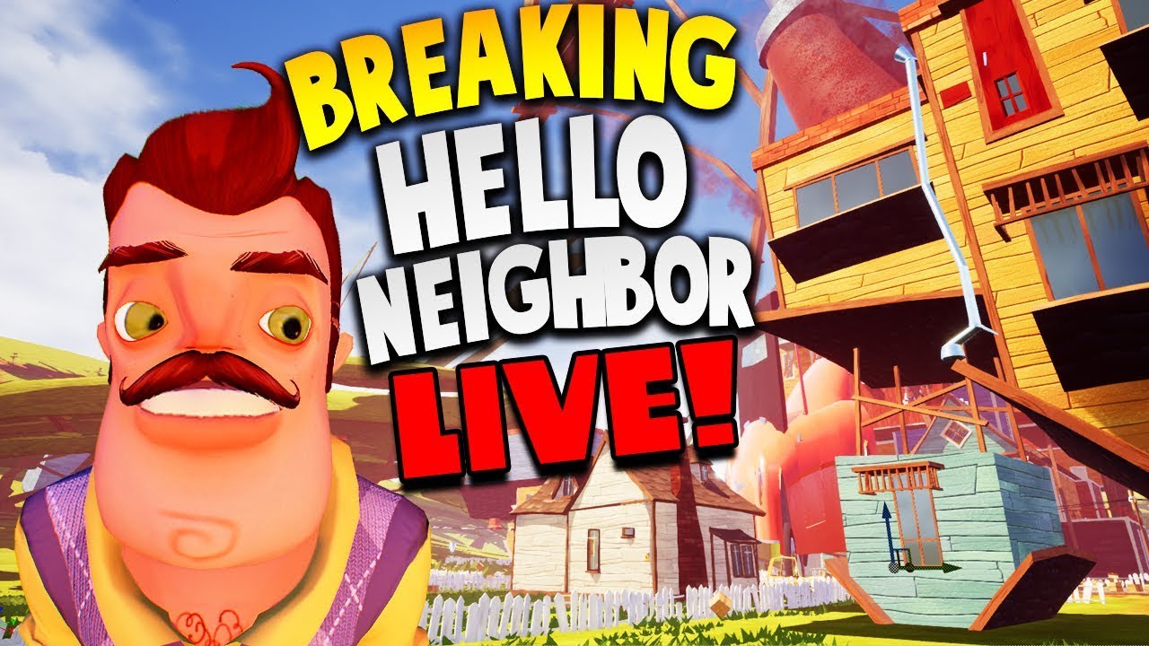 WE ARE MODDING HELLO NEIGHBOR (AND PROBABLY BREAKING IT...) LIVE ...