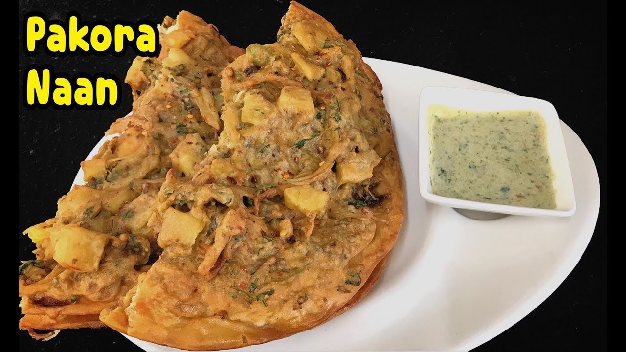 HOW TO MAKE PAKORA NAAN OR BESAN WALA NAAN BY YASMIN'S COOKING - YouTube