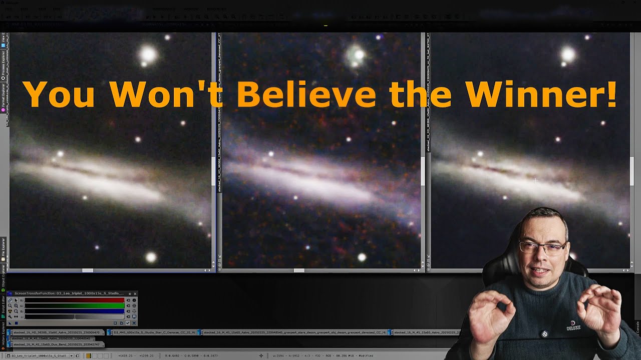 DWARF 3 Stellar Studio vs Graxpert vs Pixinsight! I Did Not Expect This ...