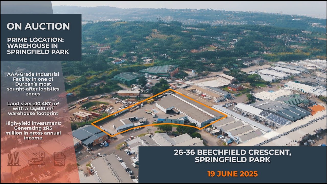Warehouse Springfield Park. 26-36 Beechfield Crescent Durban On Auction ...