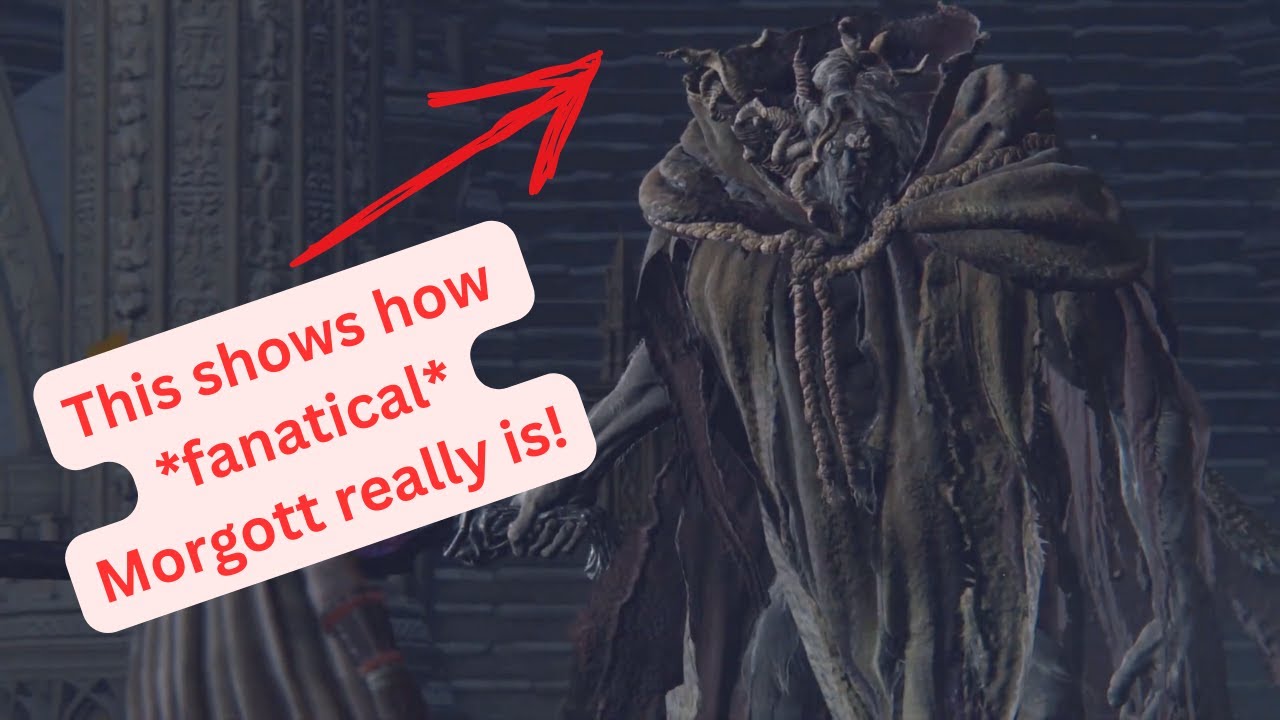 The Tragi-Funny Detail in Morgott's Cutscene That You Probably Missed ...