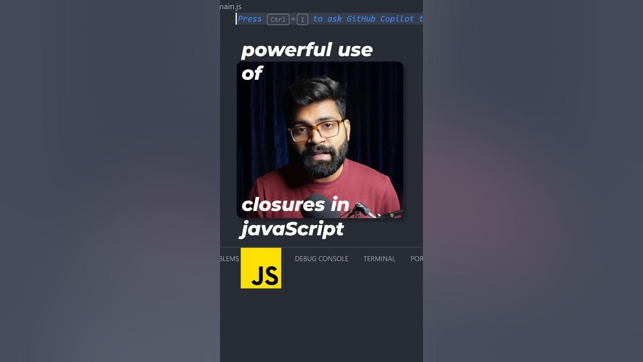 Create Private Variables Using Closures in JavaScript 🔥 #learnhtml5andcss3 #javascript - YouTube