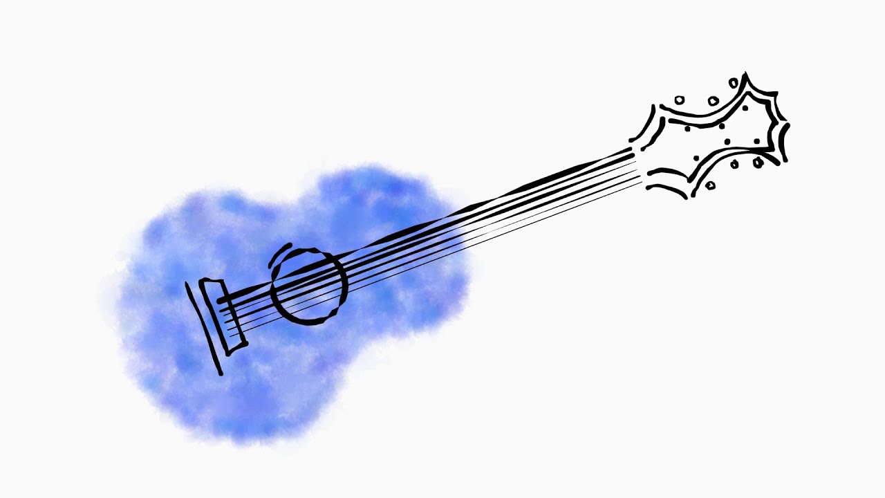 Guitar Animation | Blender Grease Pencil - YouTube
