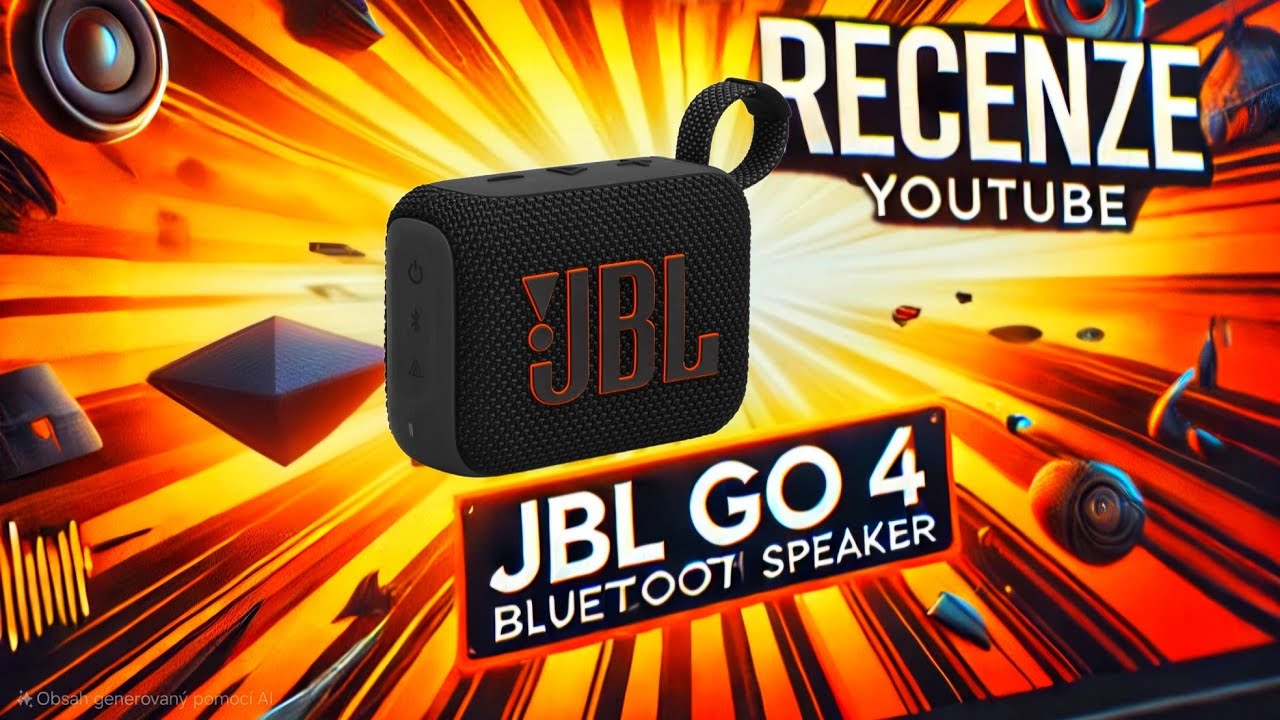 JBL GO 4 - RECENZE, SOUND TEST, OPĚT SKVĚLÝ, MALÝ REPRÁK? - YouTube