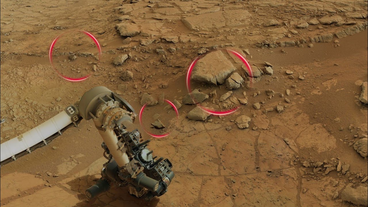 Mars Space Video -Mars Curiosity Sol -1039 [4K] Video Footage 1 - YouTube